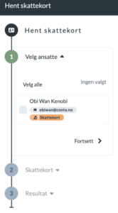 Koble til Altinn og hente skattekort | Conta Hjelp